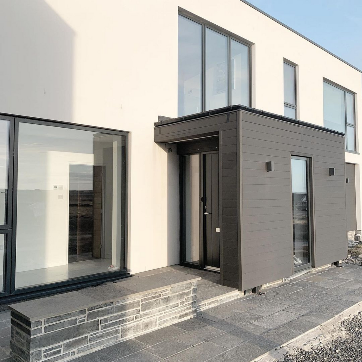 Stone Grey Composite Cladding Board - Sentinel | EnviroBuild
